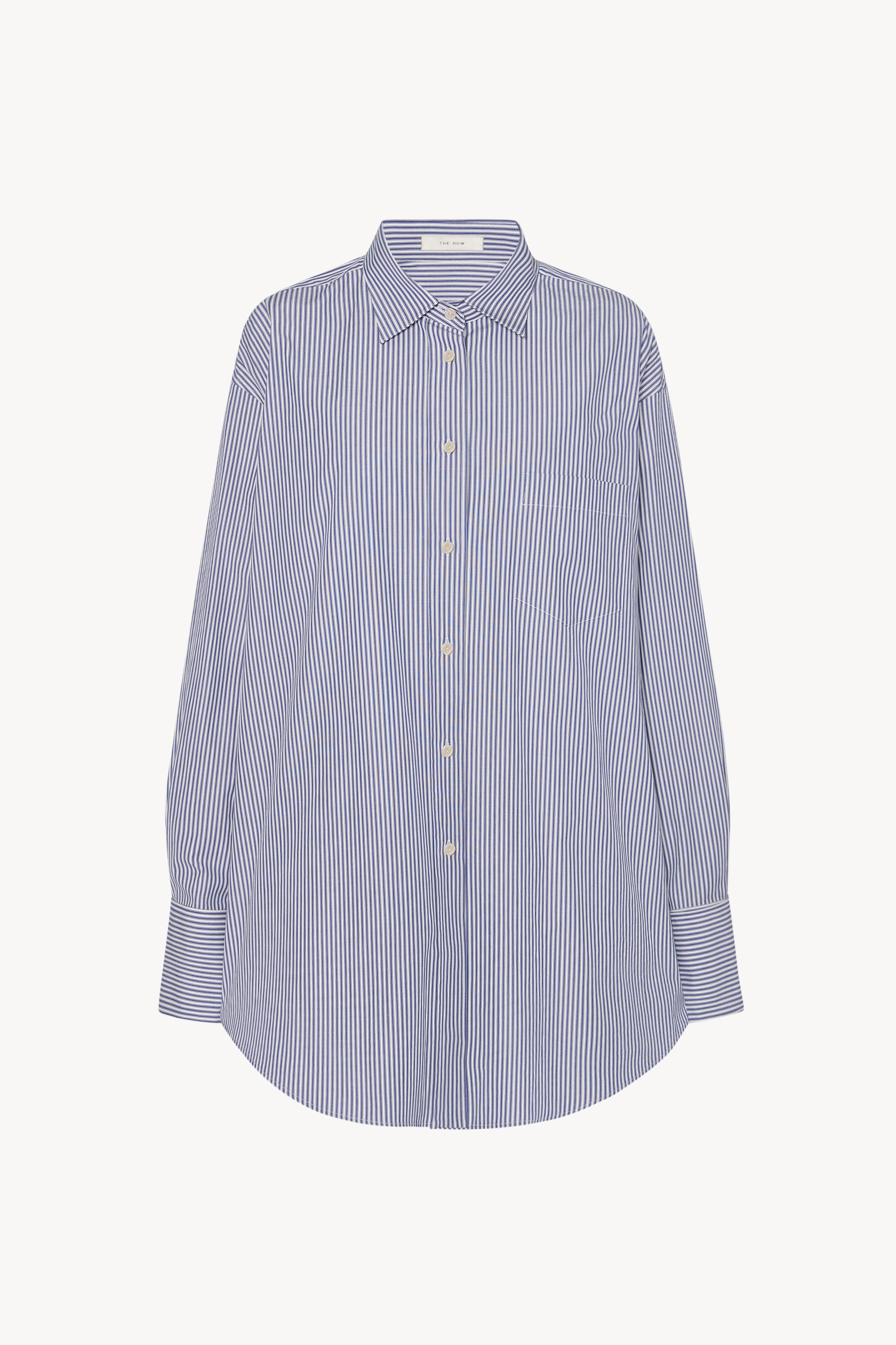 Ment Shirt Blue in Cotton – The Row