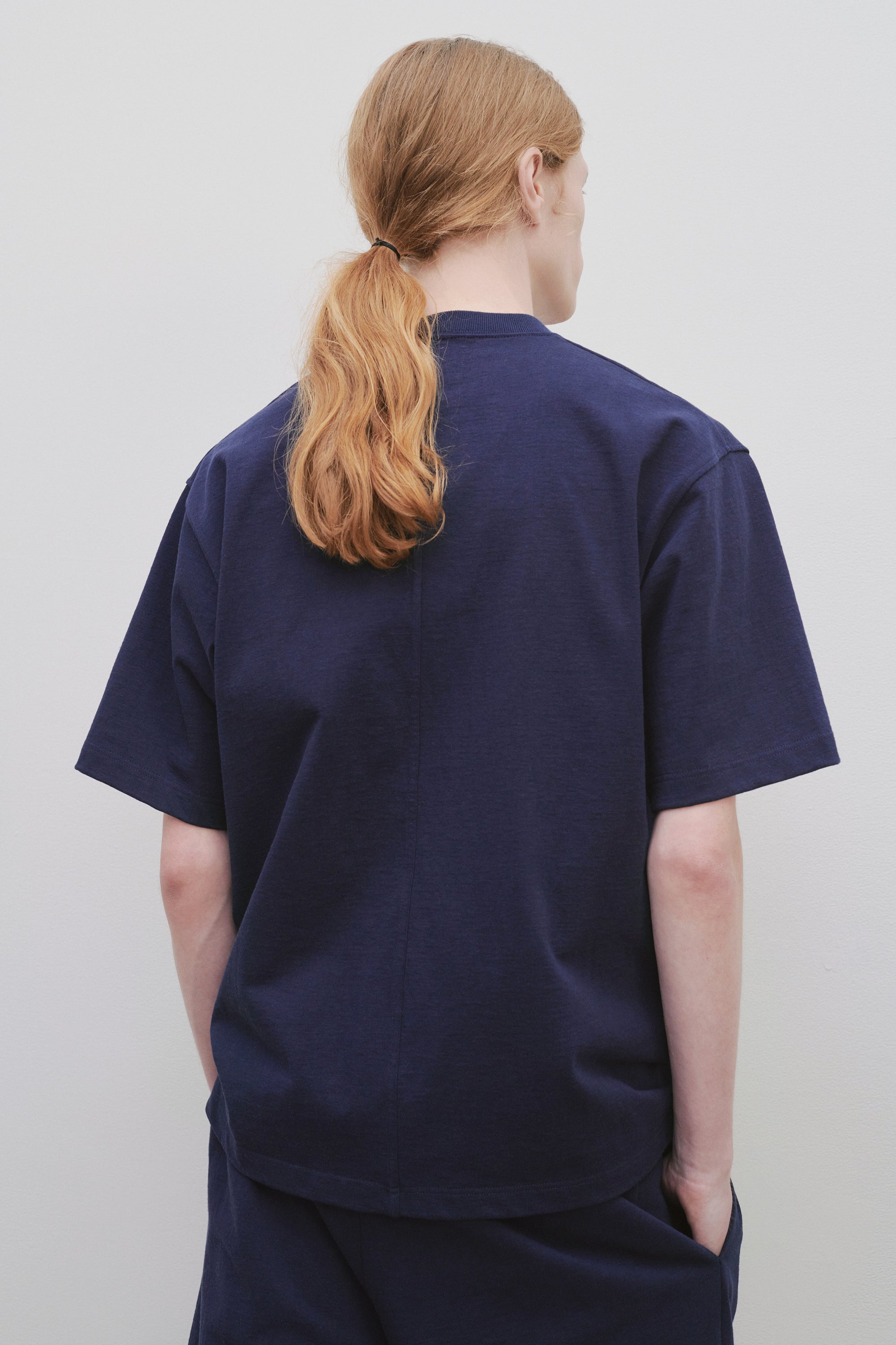 Steven Top Blue in Cotton – The Row