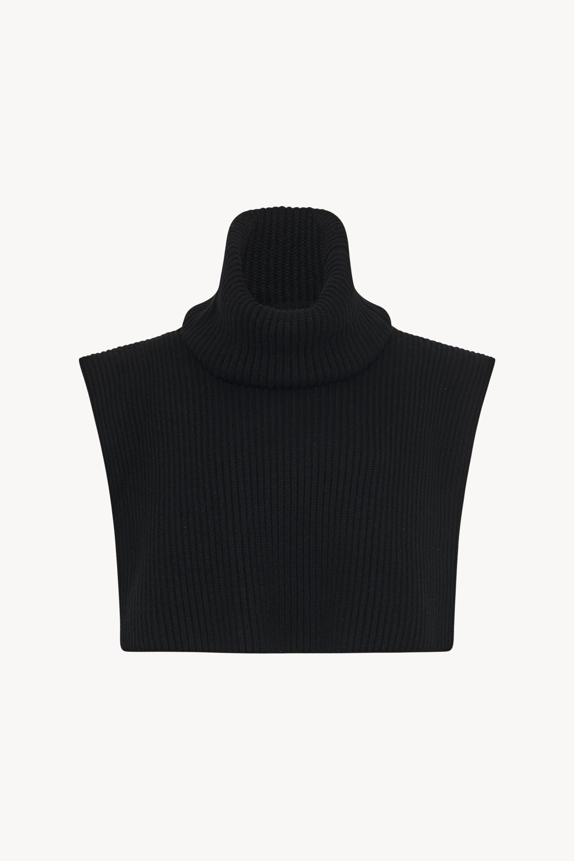 Eppie Collar Black in Cashmere – The Row