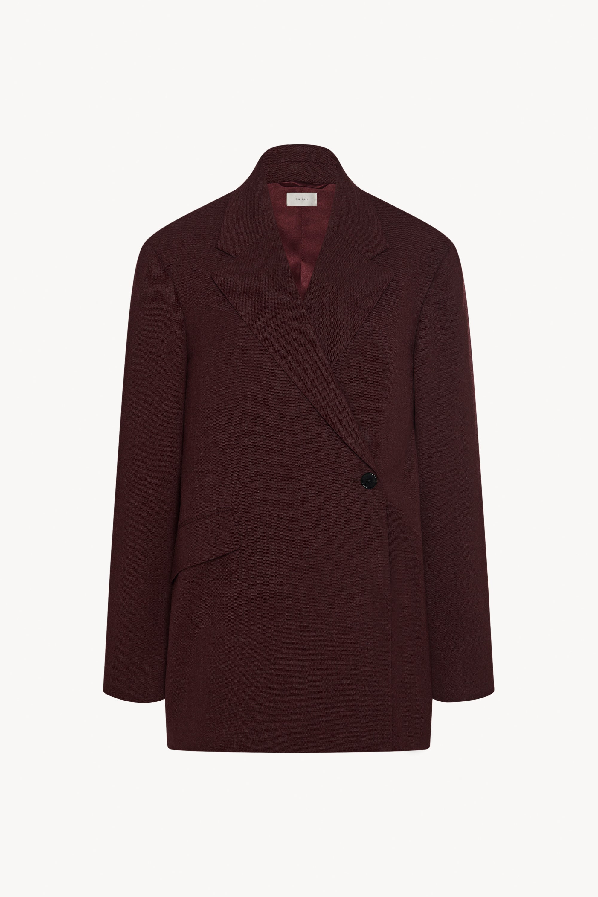 Azul Jacket Red in Virgin Wool – The Row