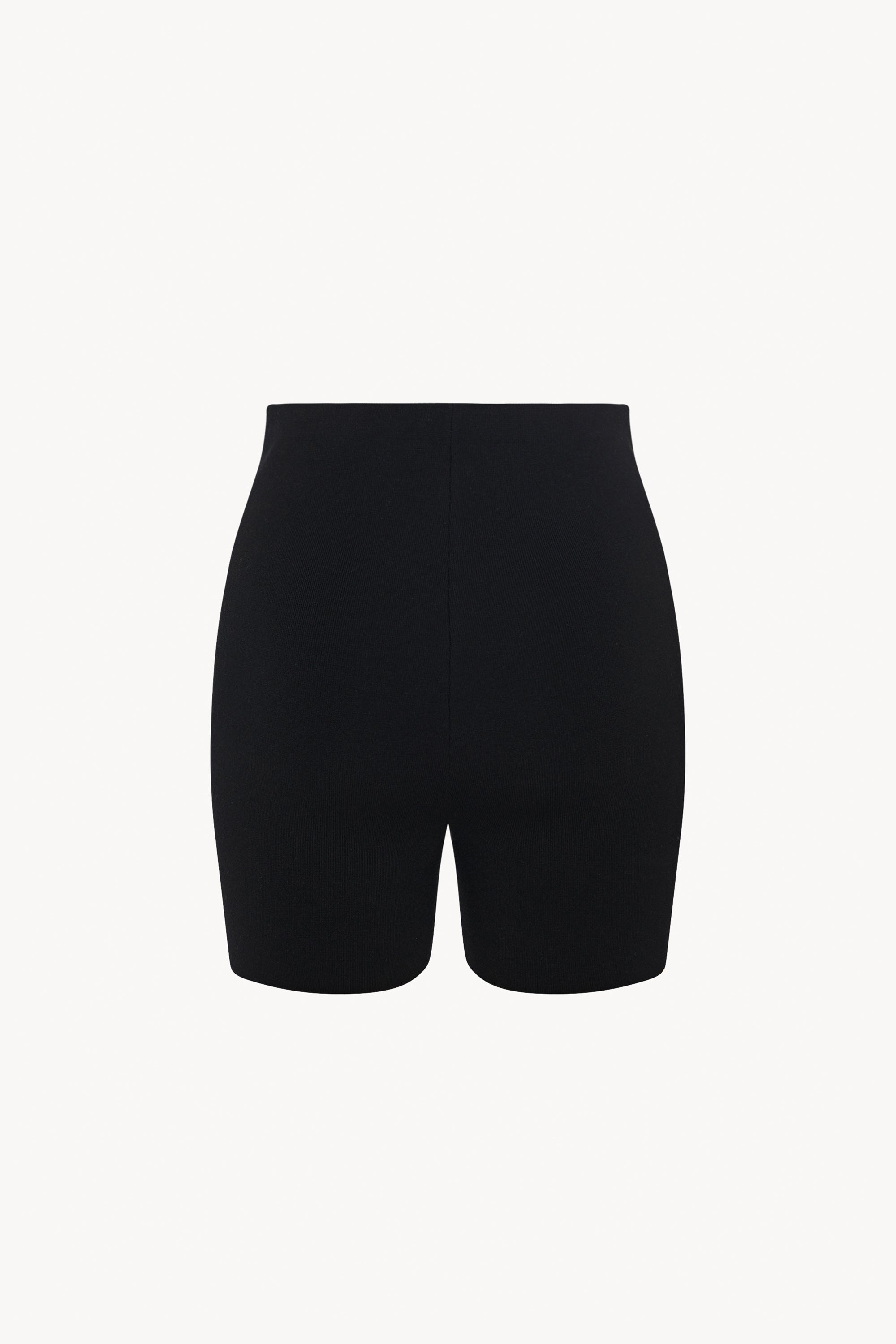 Fastella Short en Laine Stretch Noir – The Row