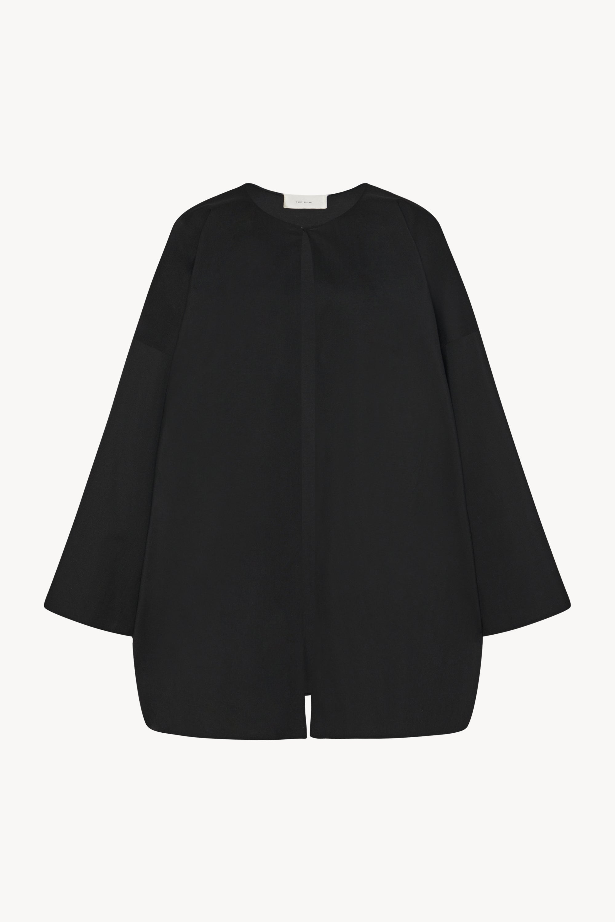 Raj Jacket Black in Wool – The Row
