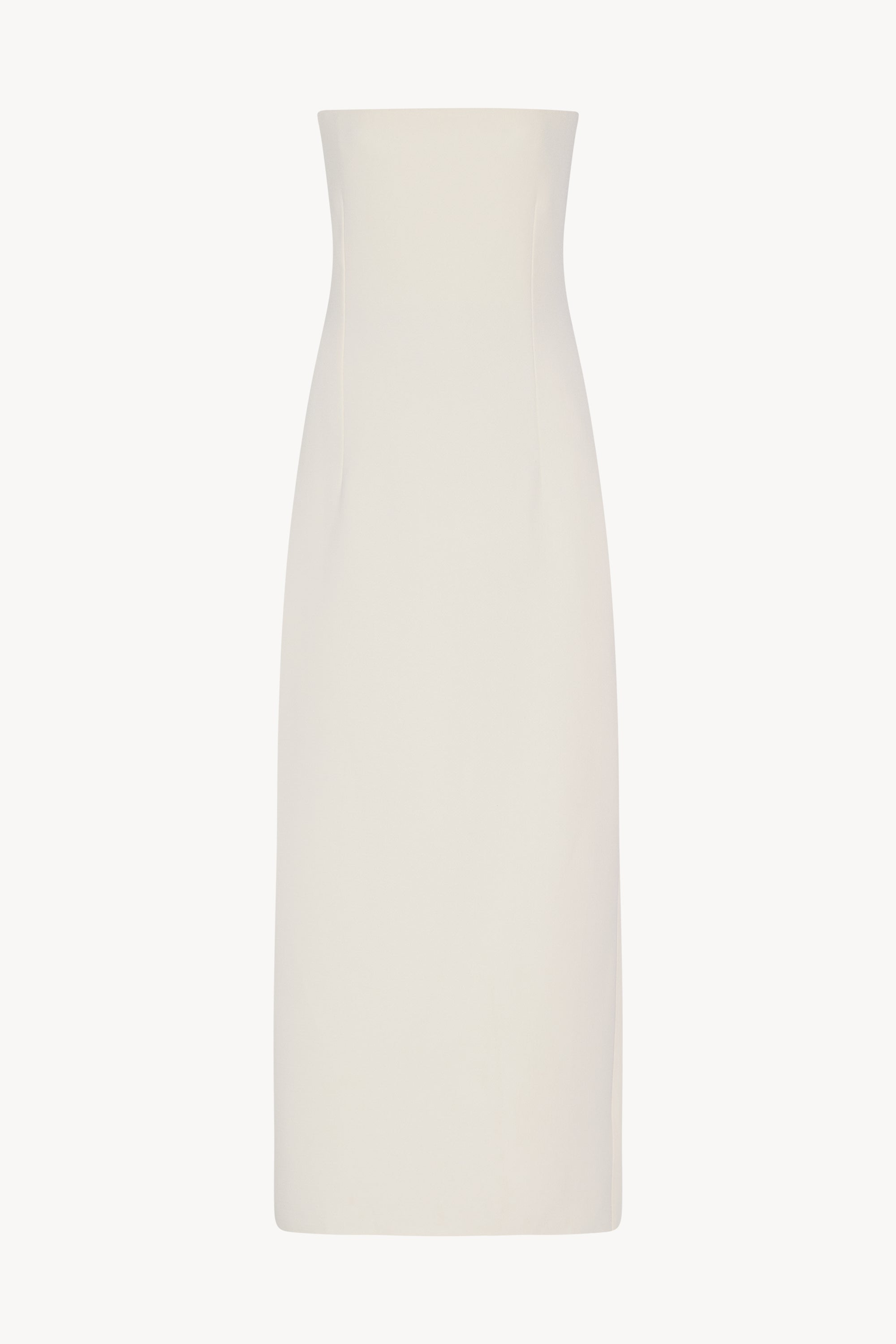 Ward Dress White in Silk – The Row
