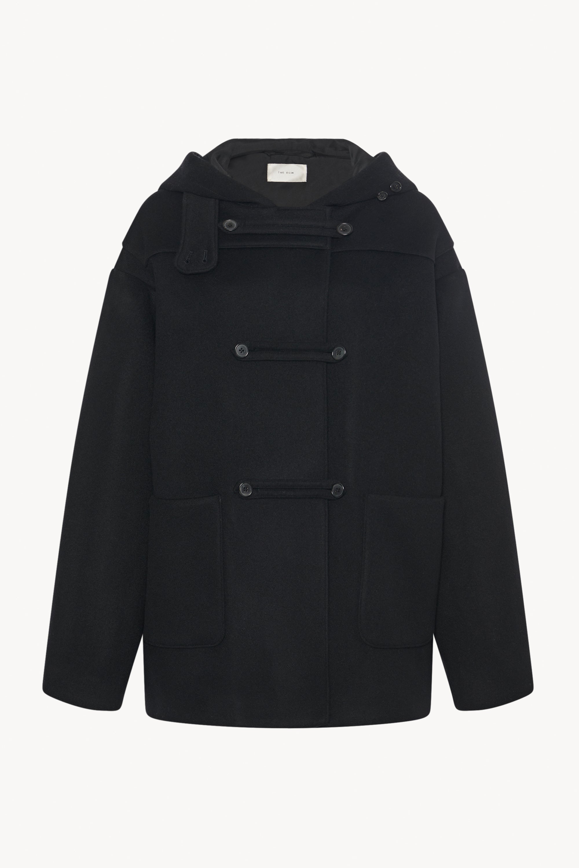 Nevan Abrigo de Cachemira Negro – The Row