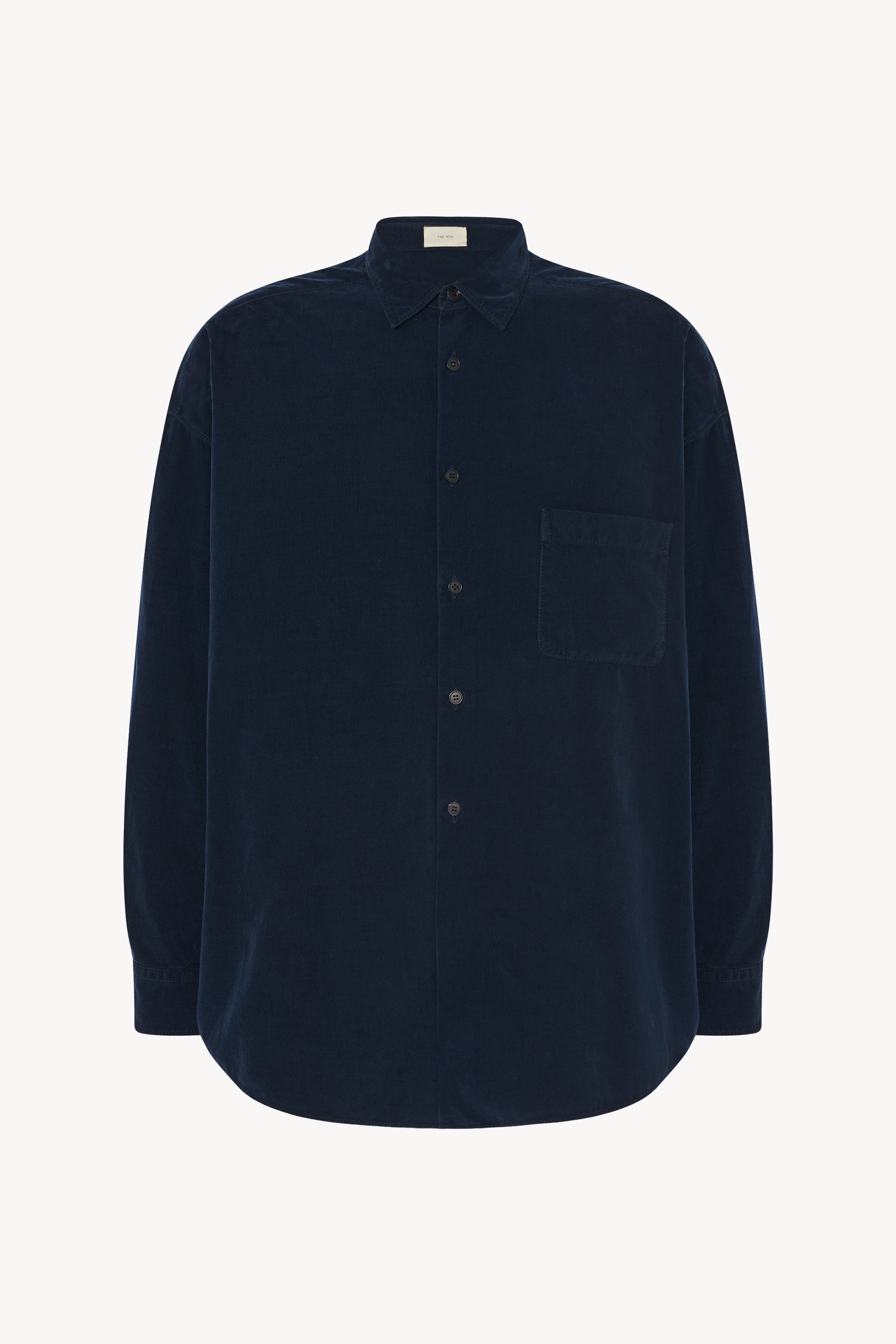 Lancaster Shirt Blue in Cotton – The Row