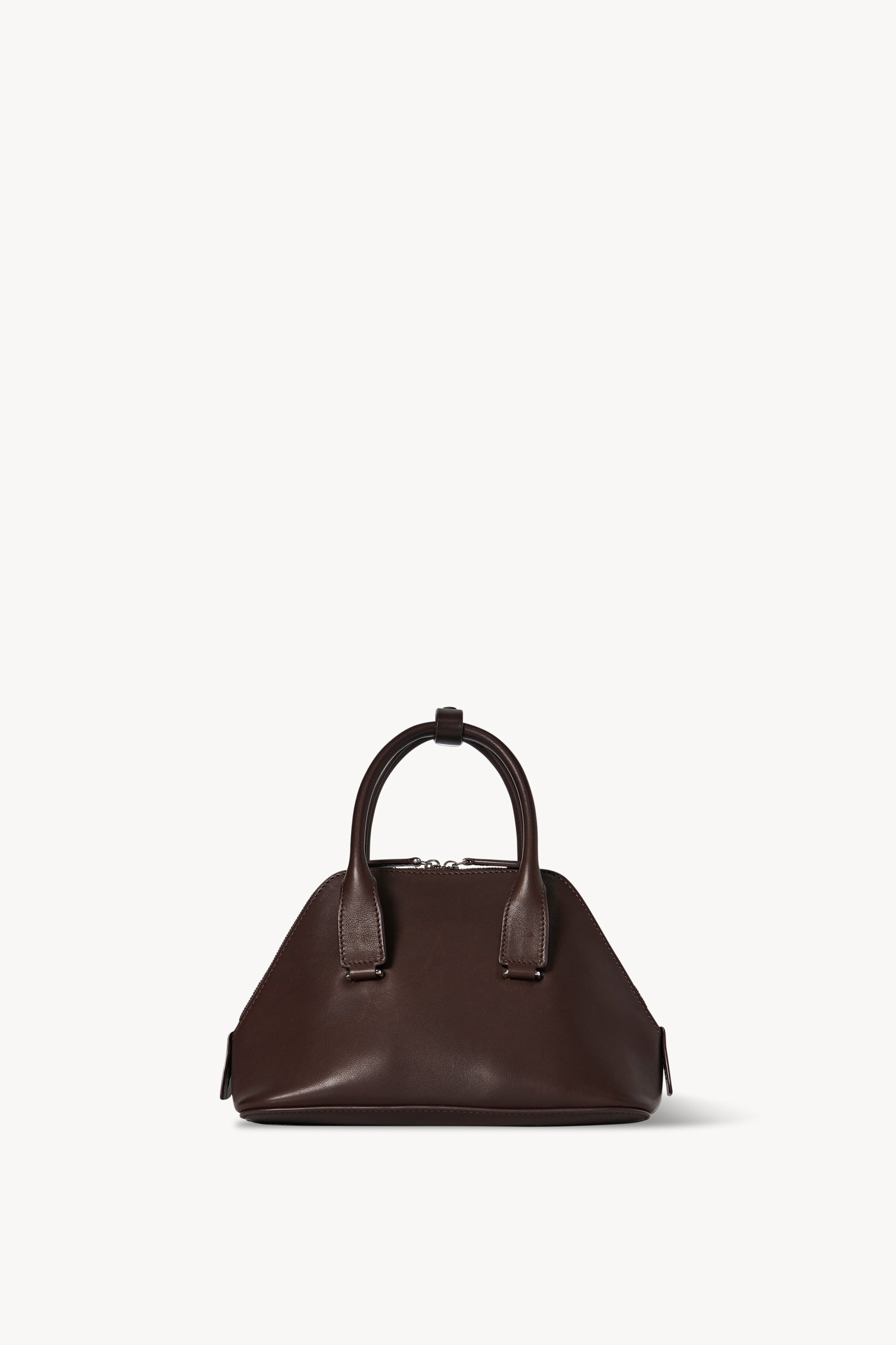 Mini Devon Bolso de Piel Marrón – The Row