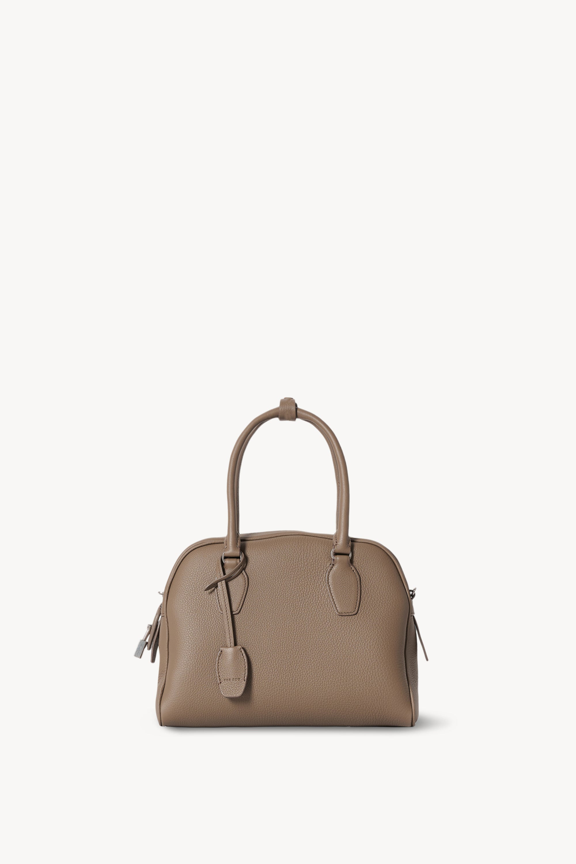 India 10.00 Bag Beige in Leather – The Row