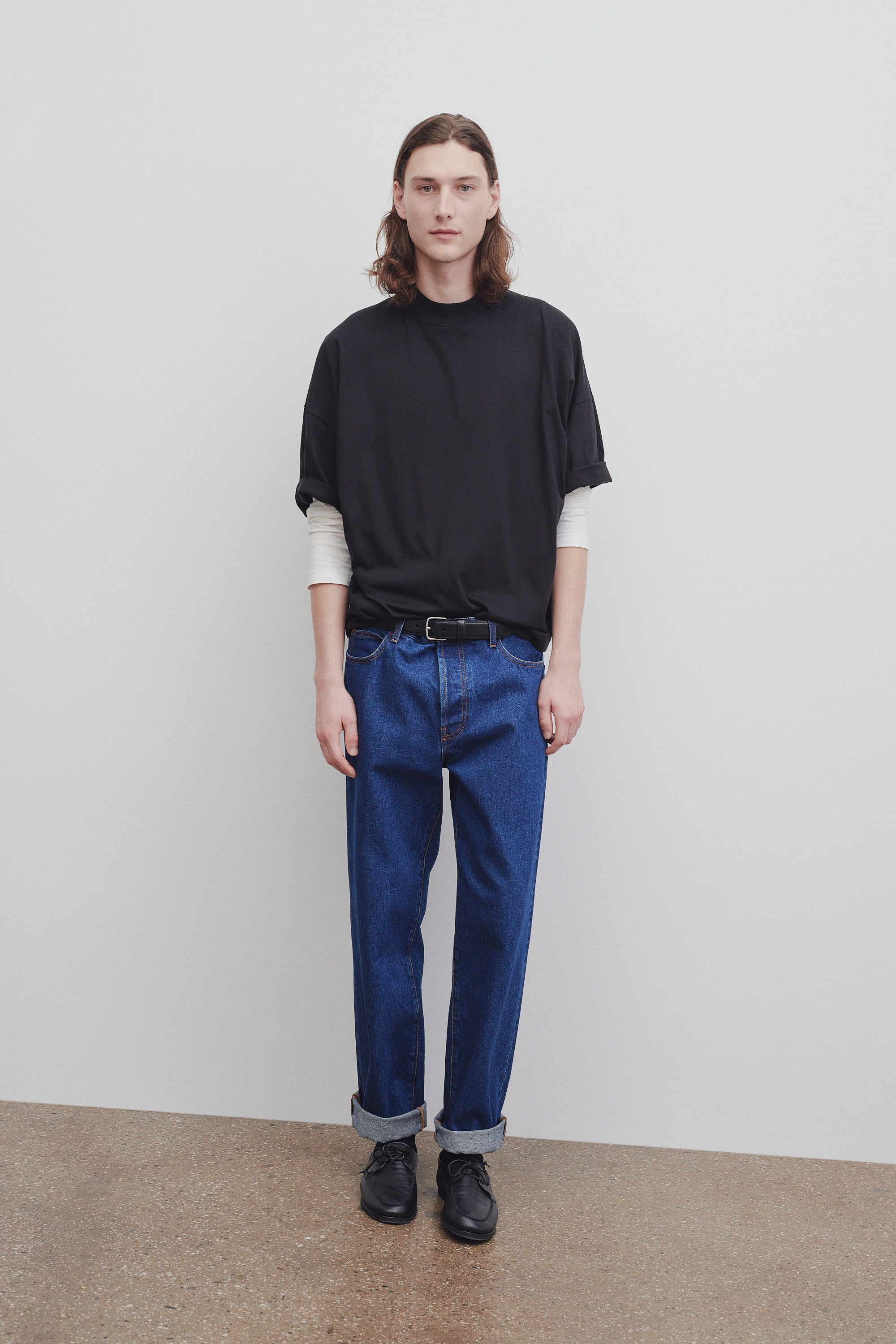 Morton Jean Blue in Cotton – The Row